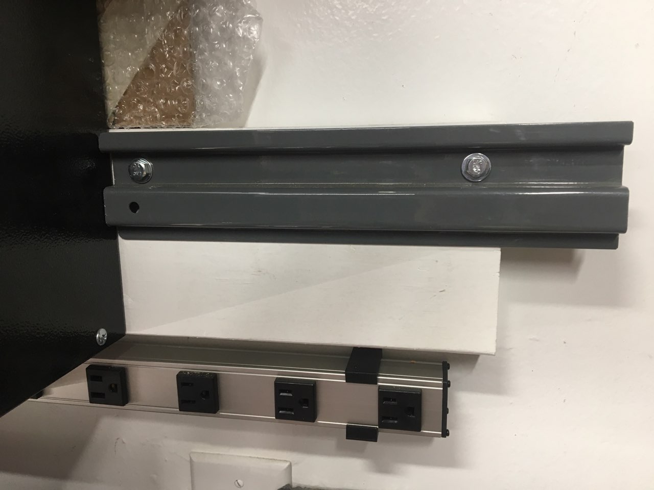 Wall Mount Spool Holder for Large Spools and Akro-Mils Rail by ...
