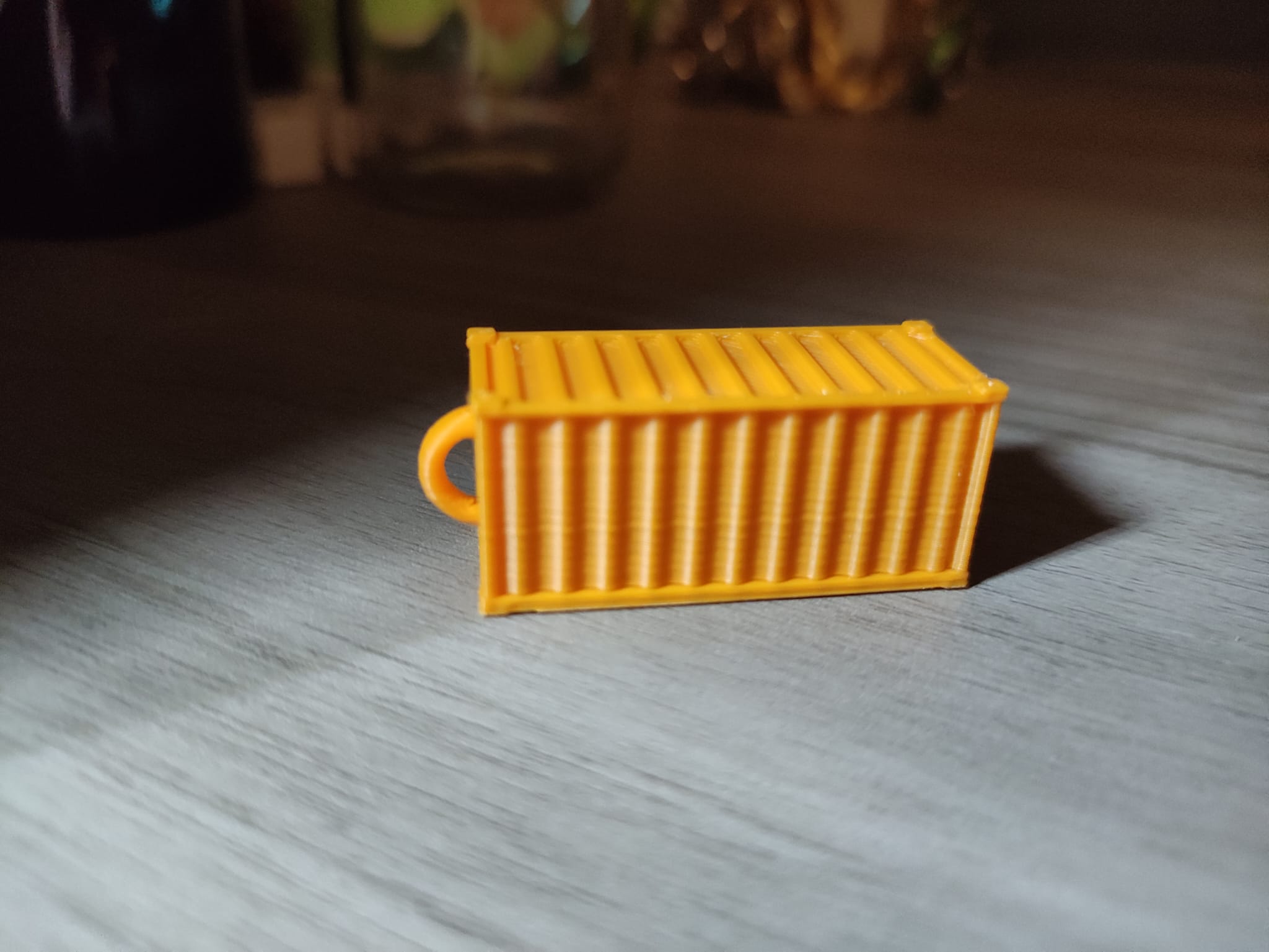 Container keychain by Mik a | Download free STL model | Printables.com