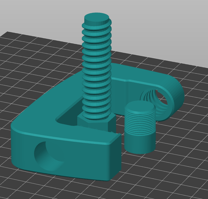 Microphone Table Clamp by Tom | Download free STL model | Printables.com
