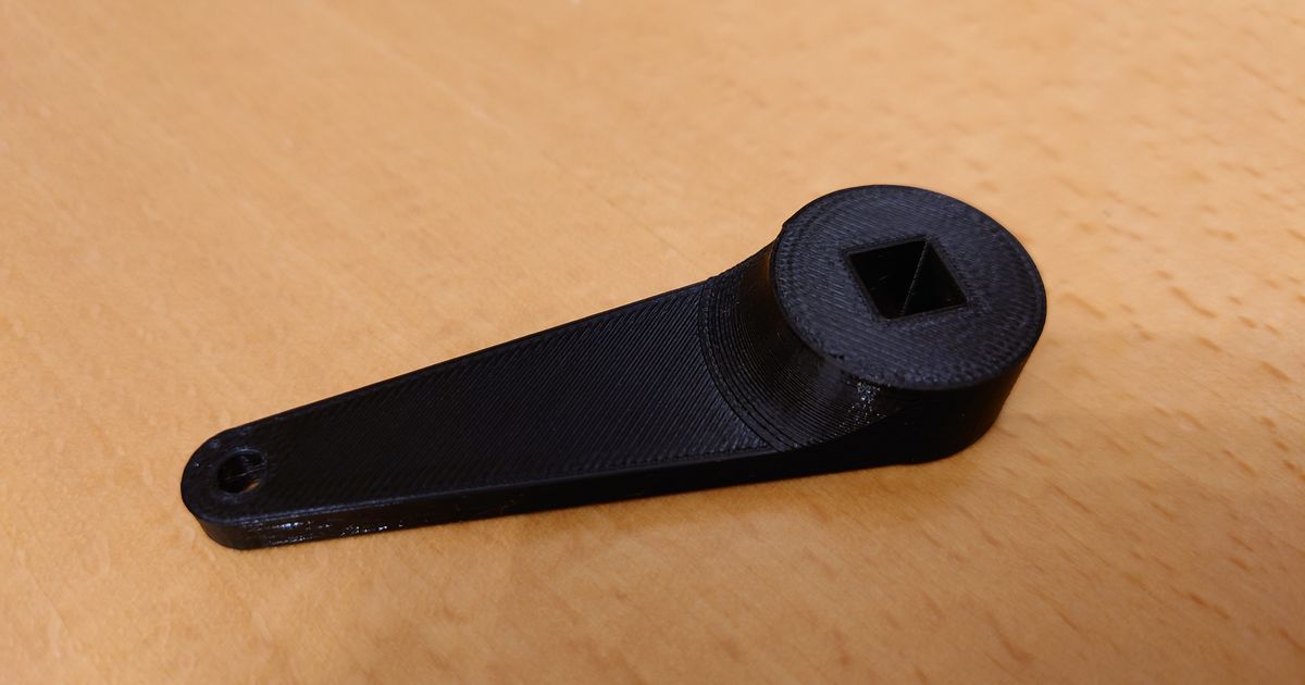 Toilet Flush Cistern internal lever by RiotOne | Download free STL ...