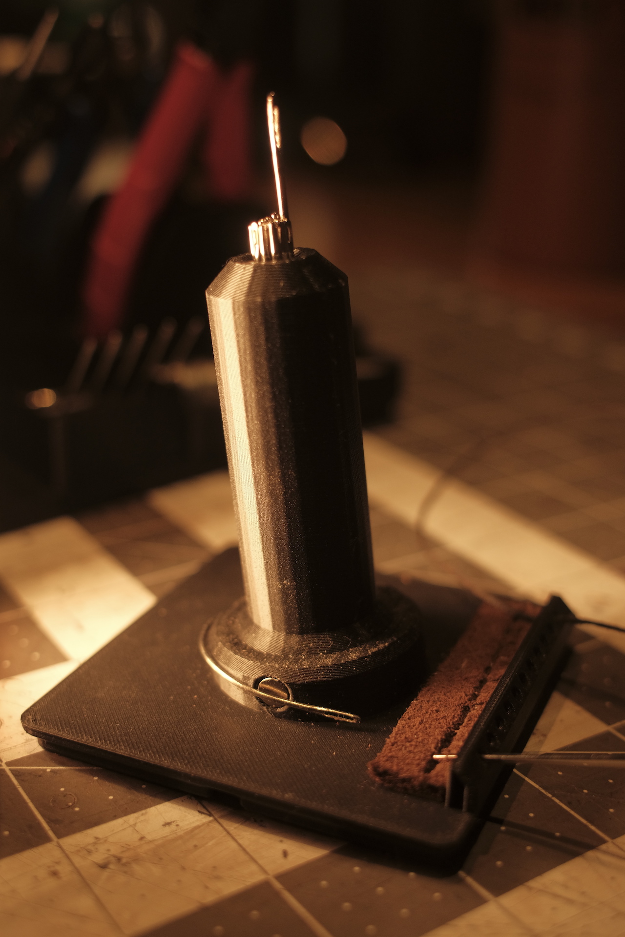 Gridfinity Thread Spool Holder for Leather Crafters by B Gaskell ...