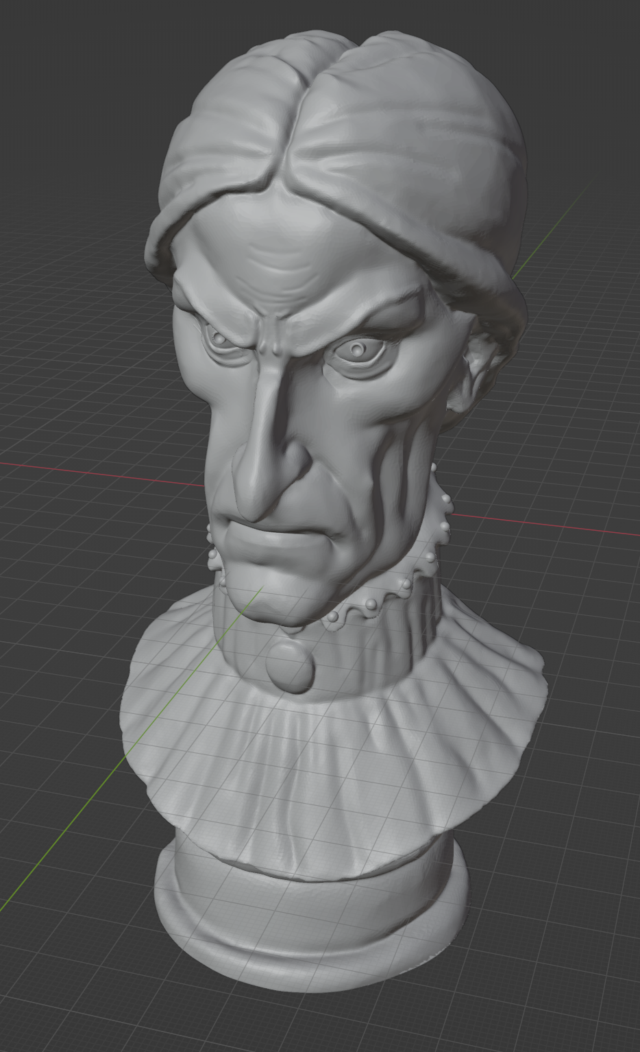 Creepy HM Bust by EDGeProjects | Download free STL model | Printables.com