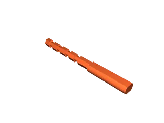 DUMMY 13 - Simple baton, Black Widow Style by Mici | Download free STL ...