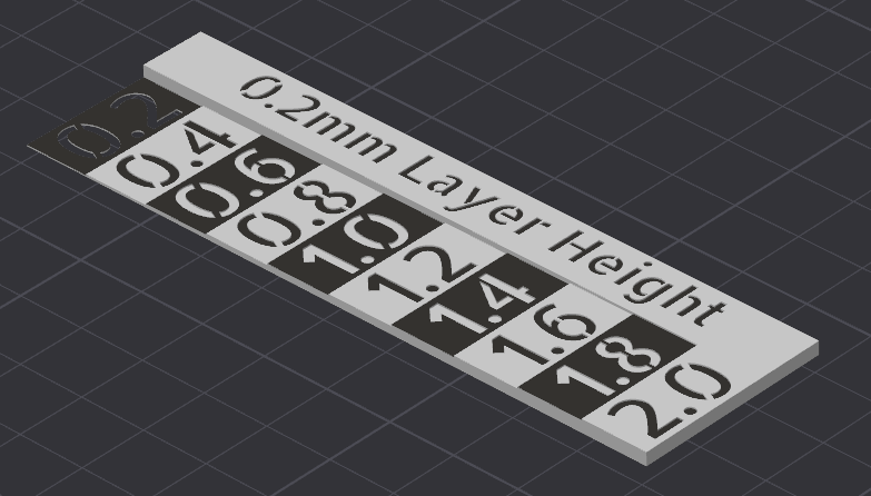 Quick Layer Height Visualiser 0.2mm por Grov | Descargar modelo STL ...