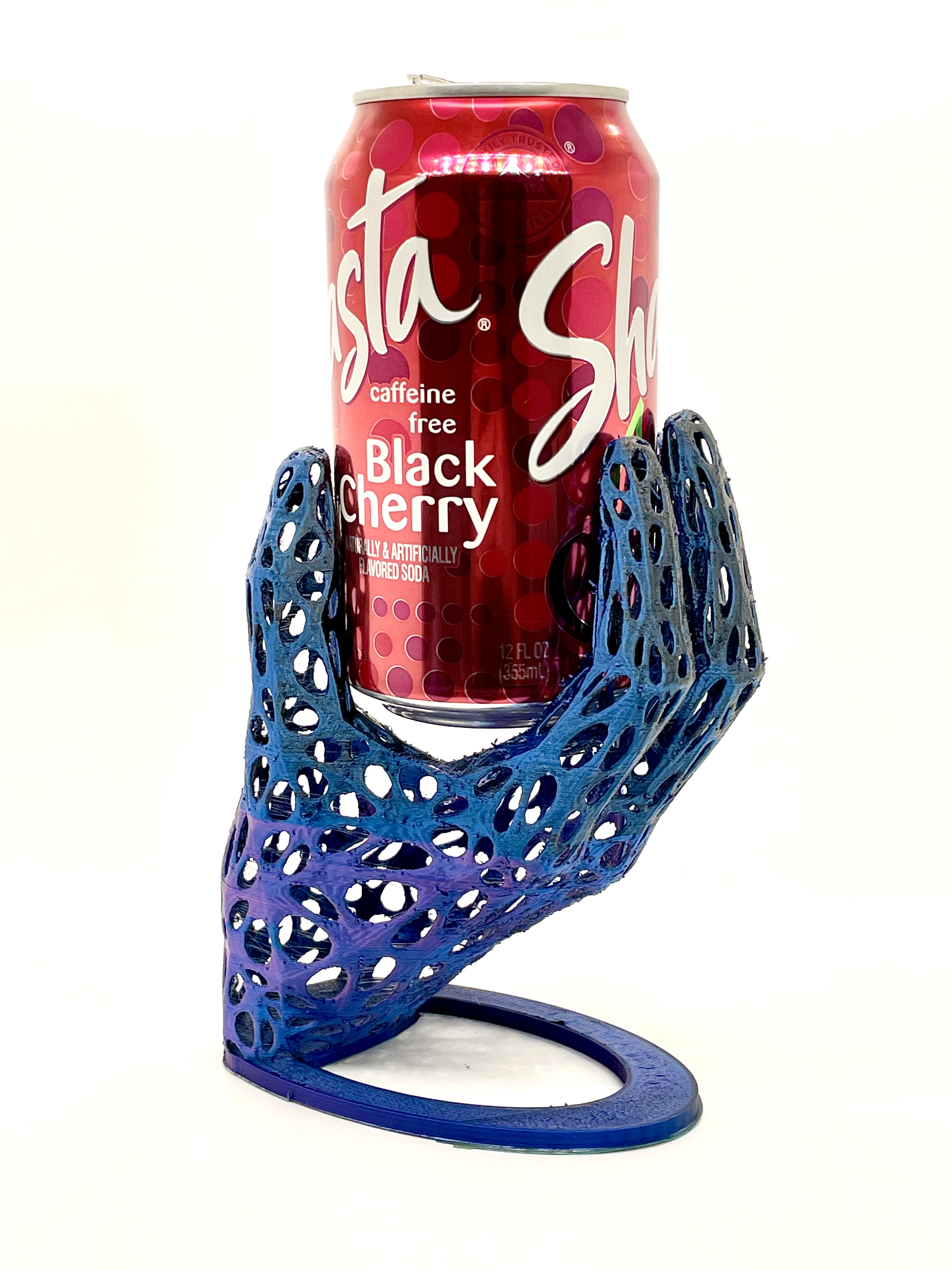 Hand Can Holder Wireframe by RyGuy Design | Download free STL model ...