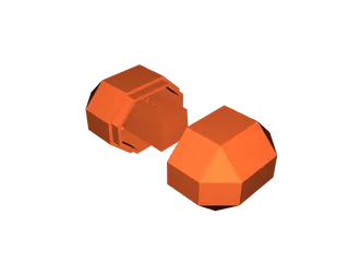 Low Poly Coal Gift Box by cartyski | Download free STL model ...