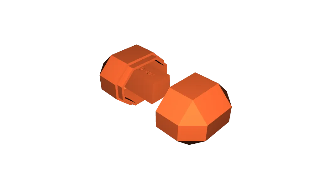 Low Poly Coal Gift Box by cartyski | Download free STL model ...
