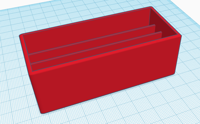 Desk Credit Card Holder Organiser by acl | Download free STL model ...