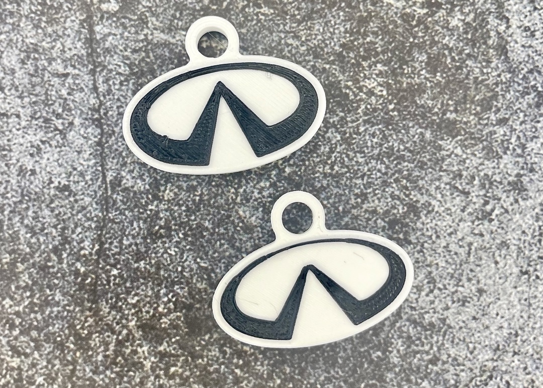 Infiniti Keychain by MrViddy | Download free STL model | Printables.com