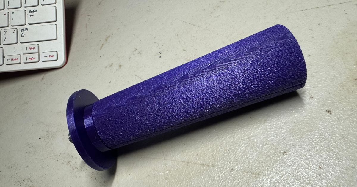 Parametric Angle Grinder and tool handle v2.0 by PrintHermit | Download ...