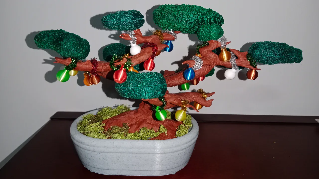 Christmas Bonsai Tree STL by David Andres Rubiano Venegas | Download ...