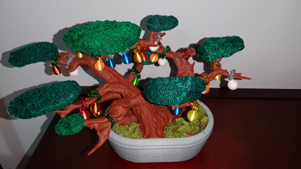 Christmas Bonsai Tree STL by David Andres Rubiano Venegas | Download ...