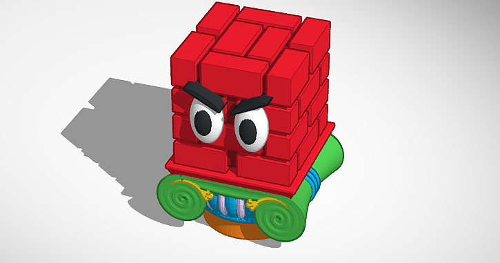 Angry Cube by Chap3D | Download free STL model | Printables.com