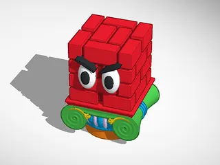 Angry Cube by Chap3D | Download free STL model | Printables.com