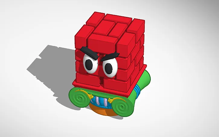 Angry Cube by Chap3D | Download free STL model | Printables.com
