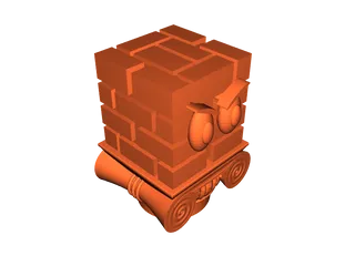 Angry Cube by Chap3D | Download free STL model | Printables.com