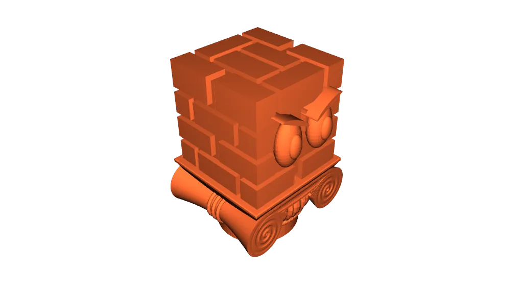Angry Cube by Chap3D | Download free STL model | Printables.com