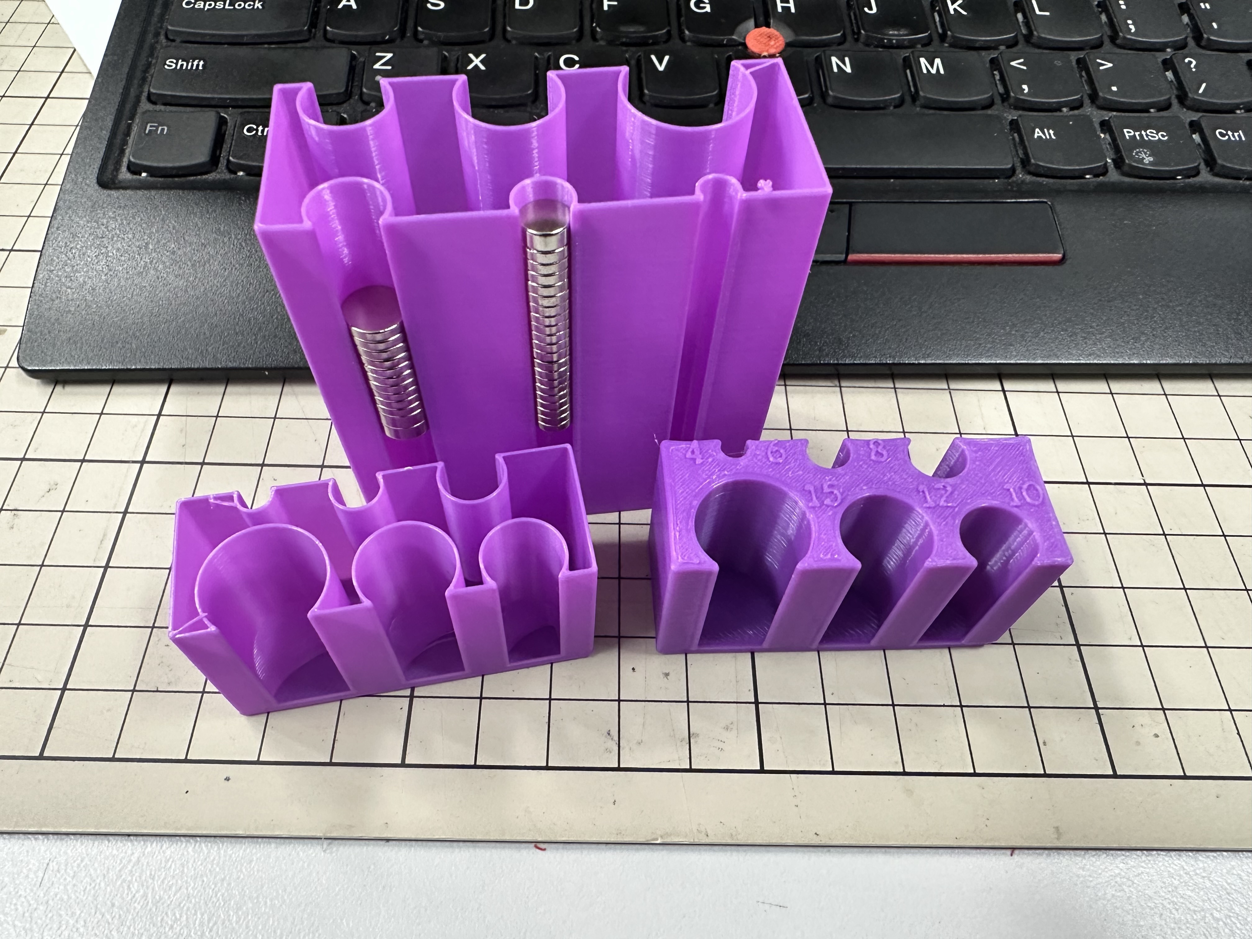 Magnet Case with Magnet size by Bulletproof_JoeJie | Download free STL ...