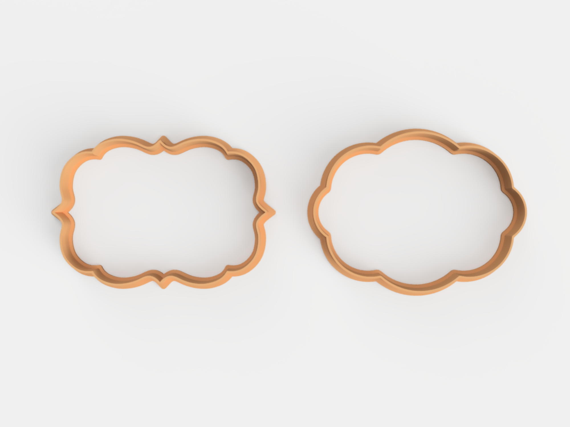 Cookie Cutters - Frames 1 & 2 by Printies | Download free STL model ...