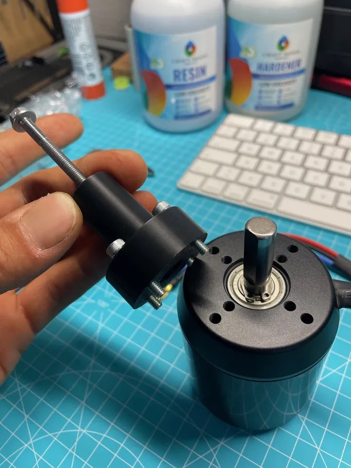 6384 Motor / Rotor Puller by hangloose | Download free STL model ...