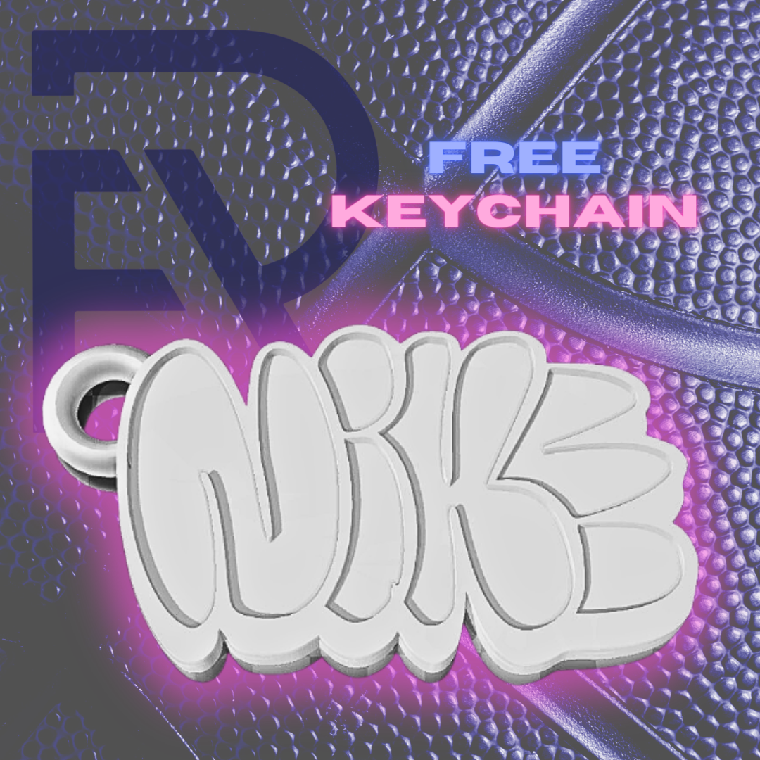 Bubble Nike Keychain by CURS3D | Download free STL model | Printables.com
