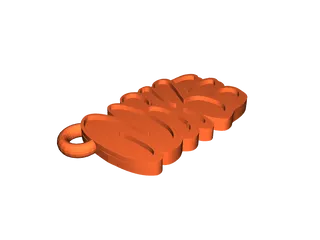 Bubble Nike Keychain by CURS3D | Download free STL model | Printables.com