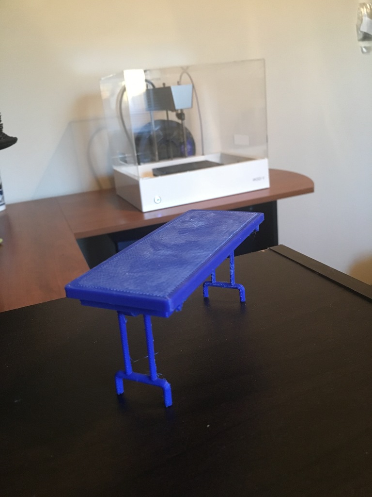 Miniature Folding Table - PIP by chopper320 | Download free STL model ...