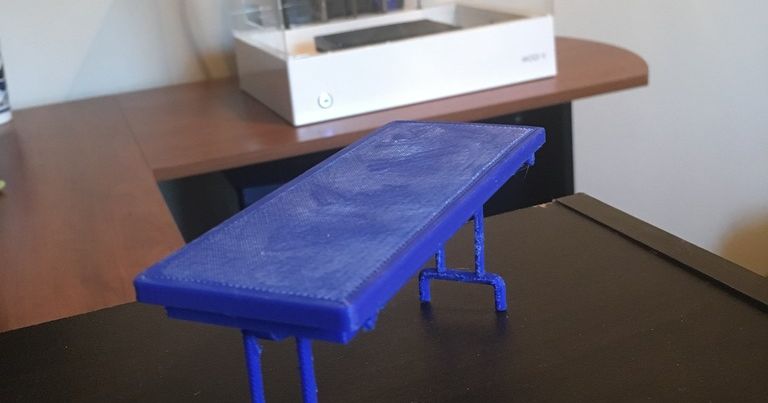 Miniature Folding Table - PIP by chopper320 | Download free STL model ...