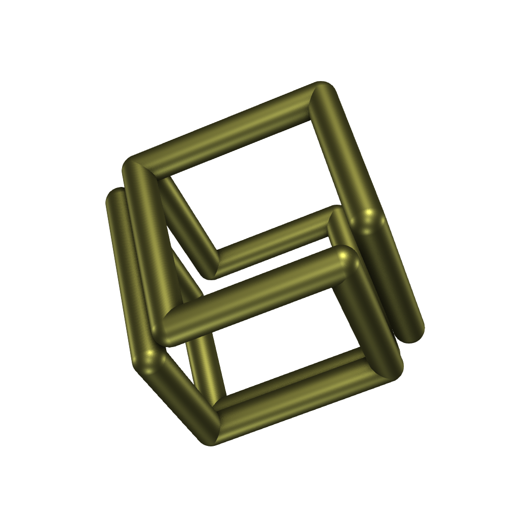 Customizable Tubular Infinity Cube (OpenSCAD) by Stone Age Sculptor ...