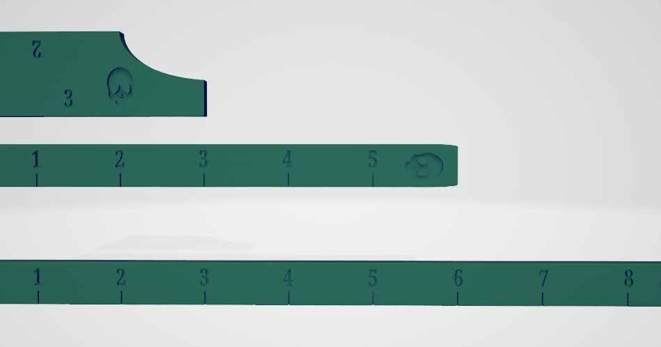 Tabletop measuring, Collection of Movementruler, Gauge, wargaming by ...