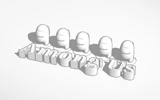 Among Us by SUS PRINT | Download free STL model | Printables.com