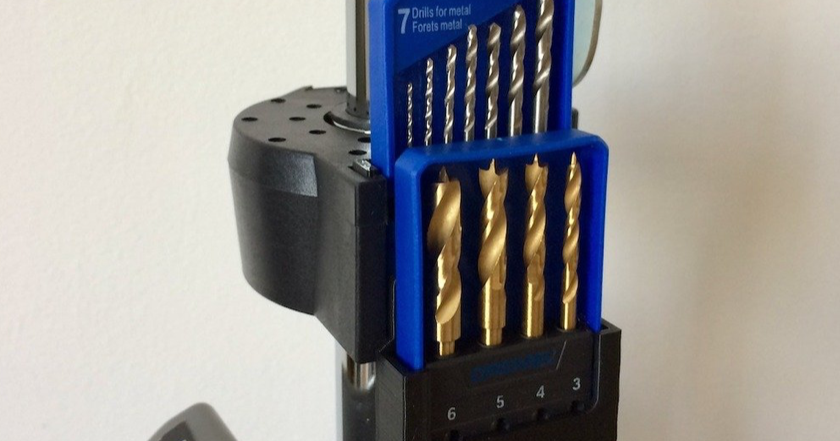 Dremel Bit Holder Adapter for Workstation 220 by day2print | Download ...