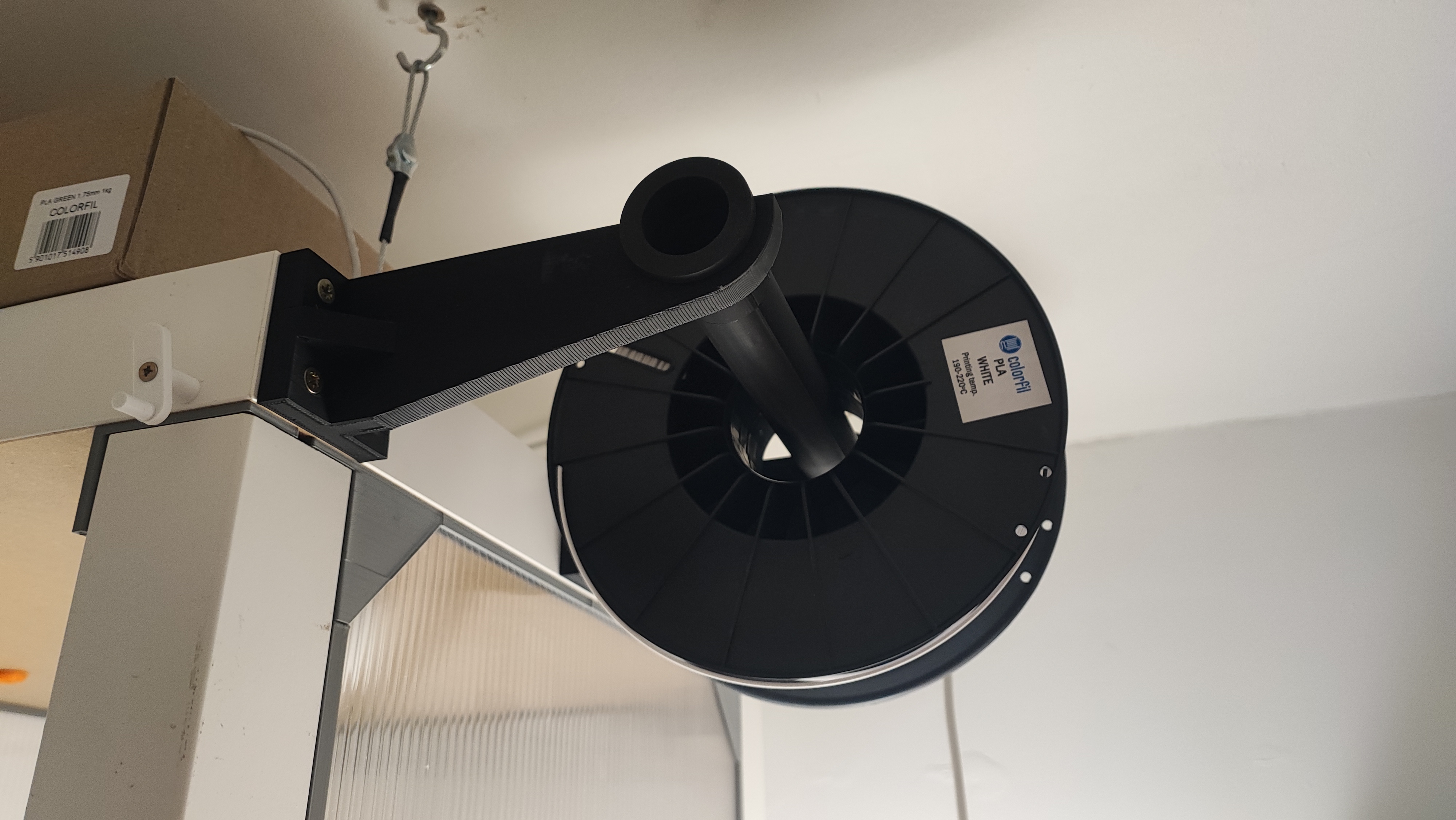 Filament wall mount holder by Nikodrys | Download free STL model ...
