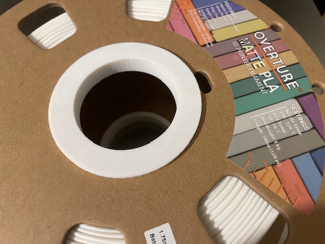 Overture Cardboard Spool Hub by Anthonyz | Download free STL model ...
