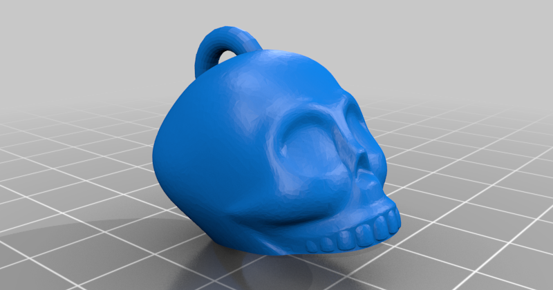 Skull box necklace by Crazytiti | Download free STL model | Printables.com