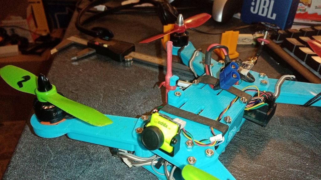 Antenna support, hole sides and reinforced-arm for 250 acro by ...