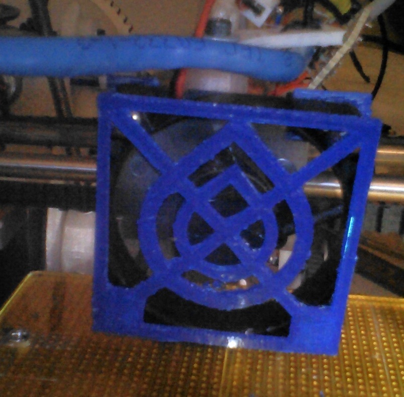 Reprap logo 50mm fan grid by Crazytiti | Download free STL model ...