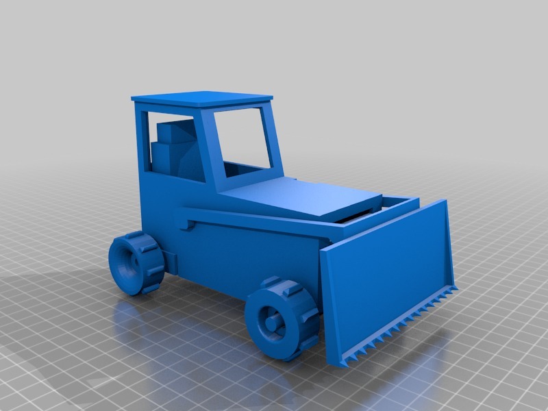 RC printed Buldozer by Crazytiti | Download free STL model | Printables.com