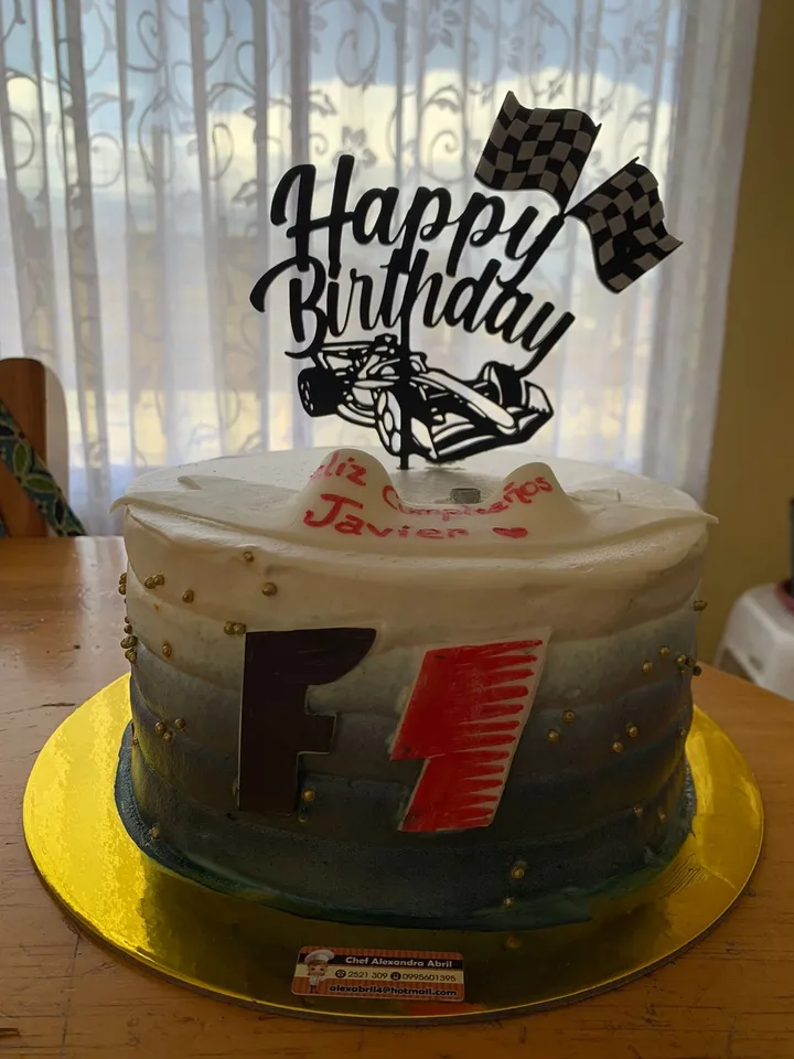 F1 Cake Topper by Huf | Download free STL model | Printables.com
