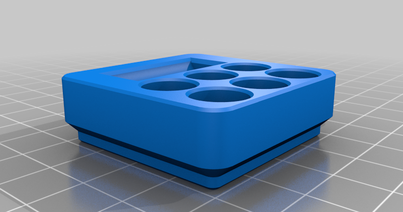 Tolerance Clearance Test Gridfinity 1x1 by Abomb | Download free STL ...