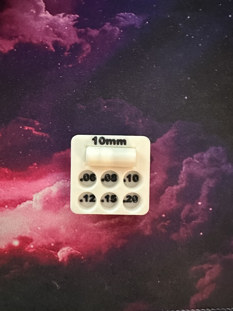 Tolerance Clearance Test Gridfinity 1x1 by Abomb | Download free STL ...