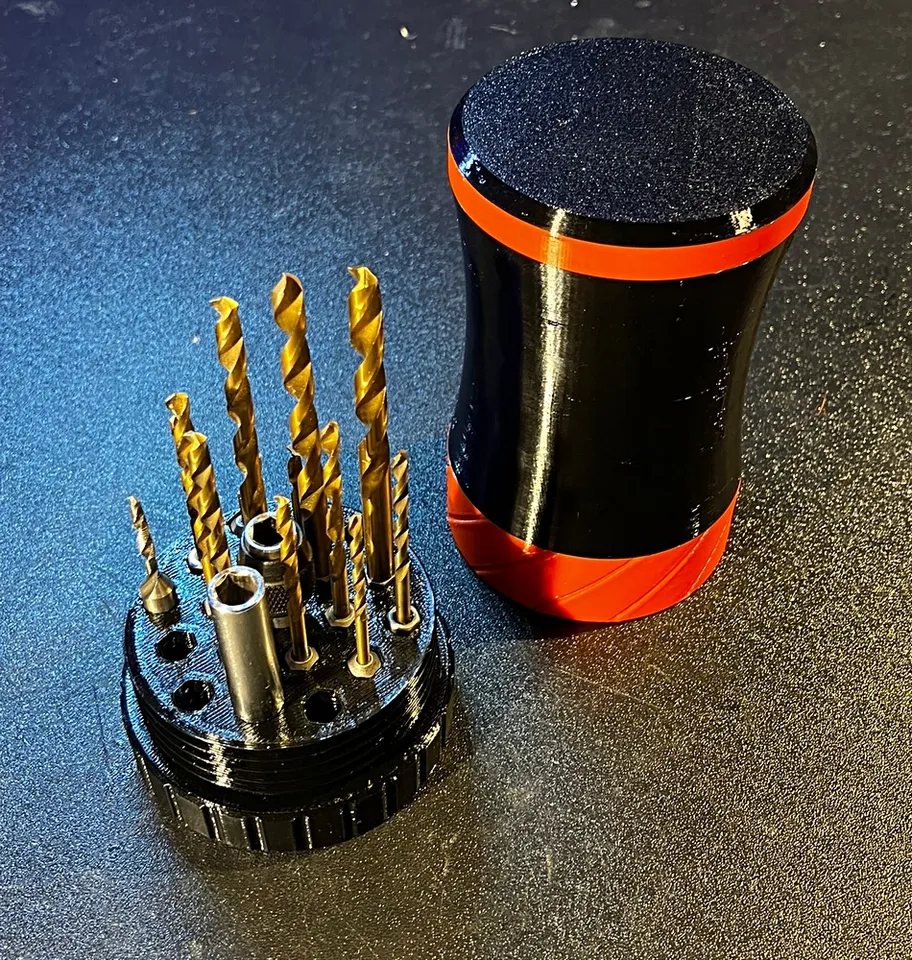 Hex Drill Bits Box by esox | Download free STL model | Printables.com