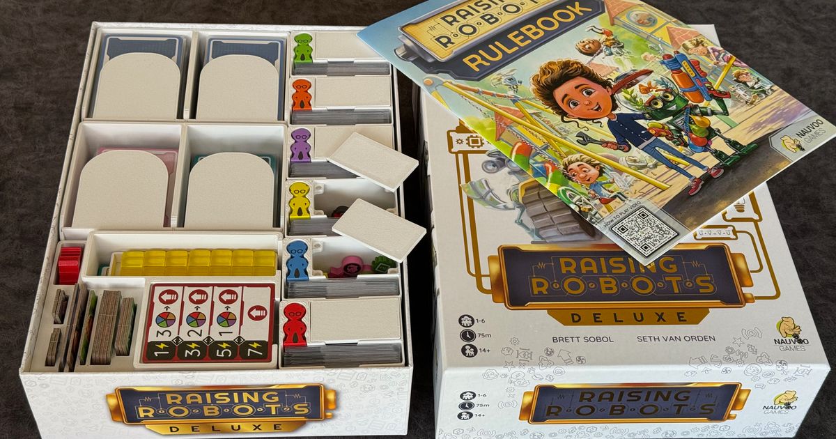 Raising Robots Game Insert by Mike F | Download free STL model ...