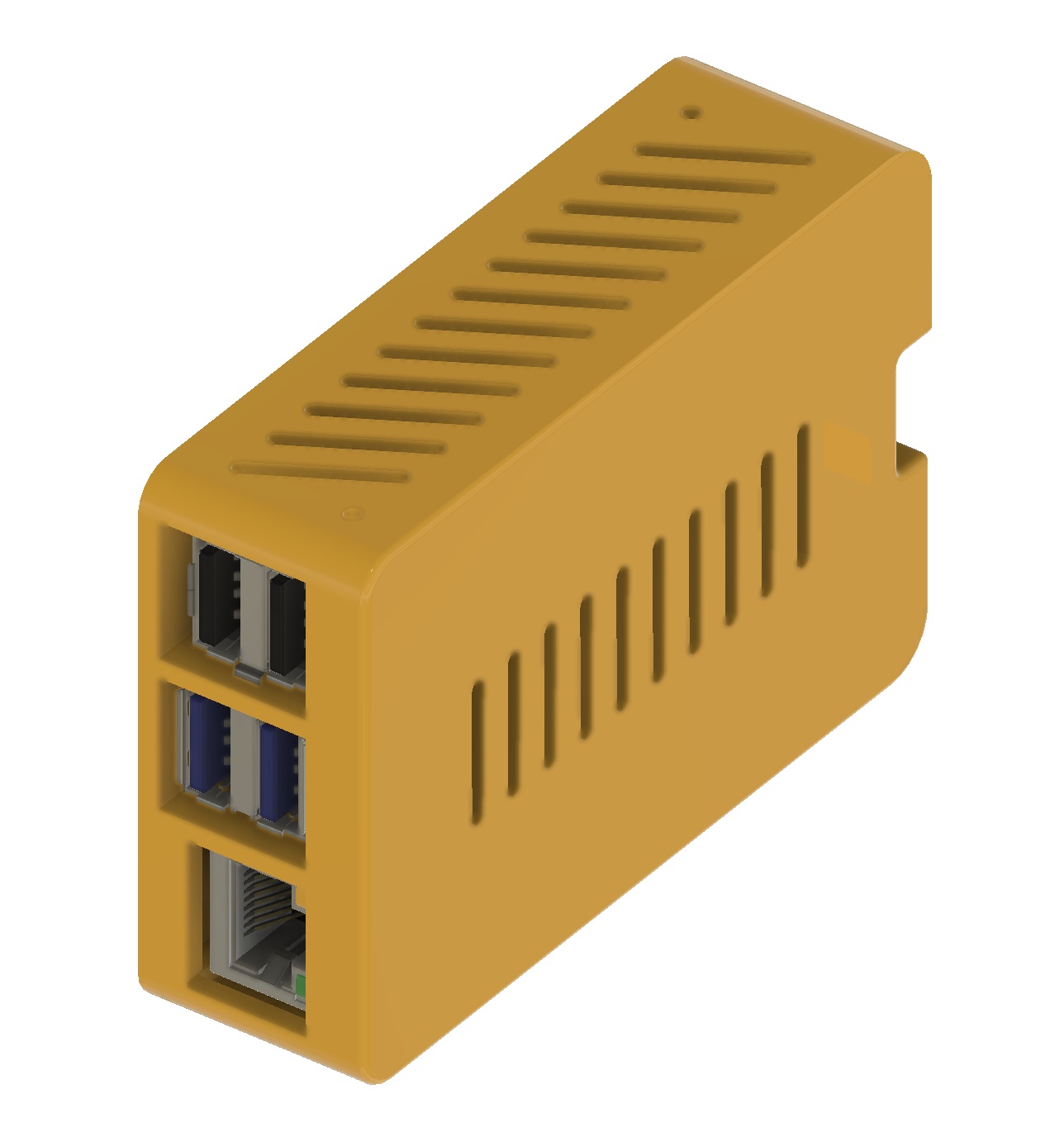Raspberry Pi 5 and Active Cooler Case, with reset button by jeepers01 ...