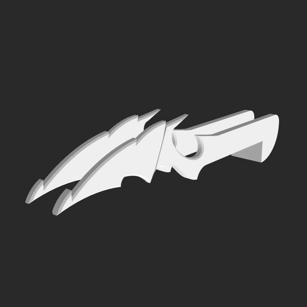 Neca Predator Spare Part Blades by PunkWok Customs | Download free STL ...