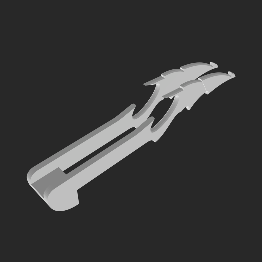 Neca Predator Spare Part Blades by PunkWok Customs | Download free STL ...