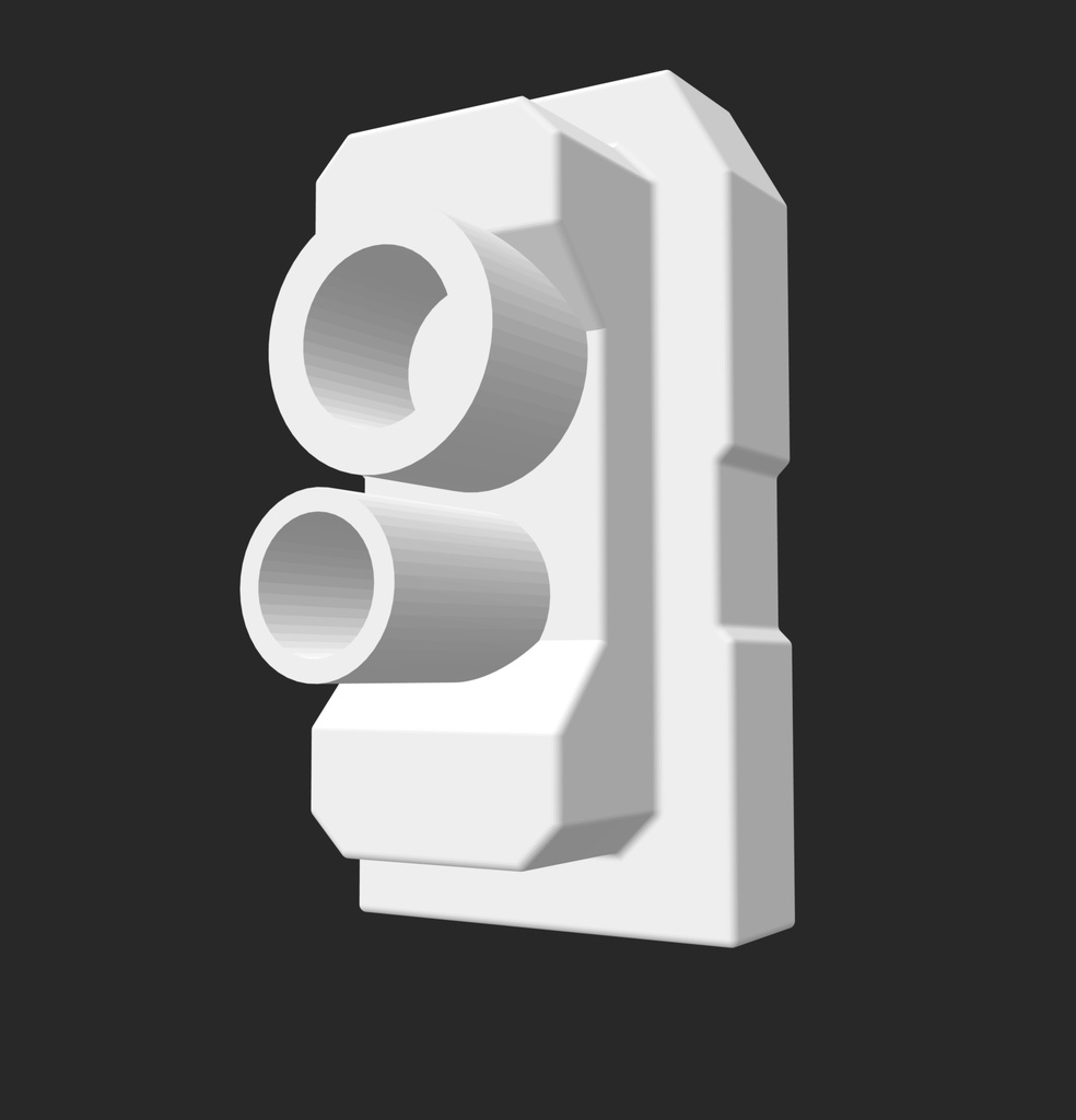 Cosmic Legions - Heavy Blaster gun adapter por PunkWok Customs ...