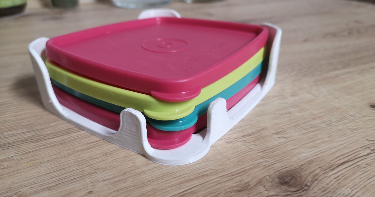 Tupperware freez container lid holder by Thimo Küster | Download free ...