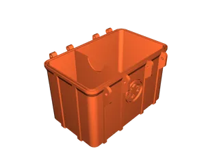 Dinosaur deck box bottom by Ace22M | Download free STL model ...
