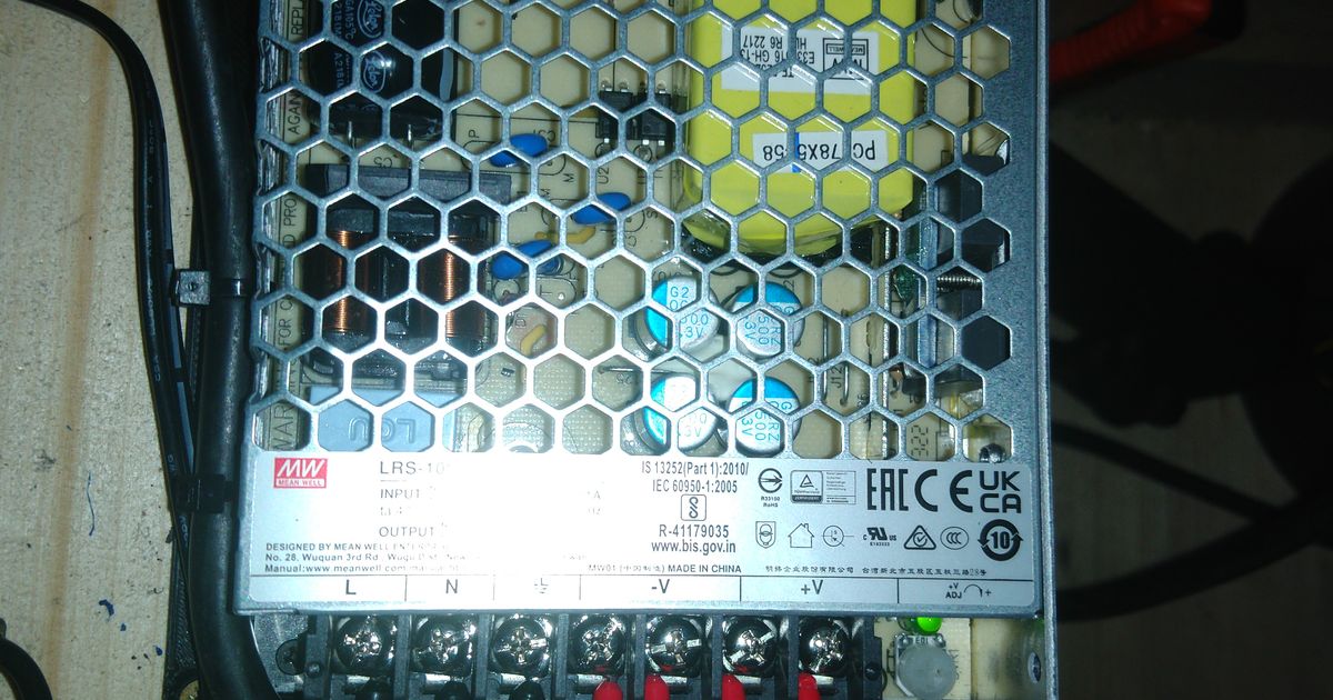 Mounting plate for Raspberry Pi power supply unit. by timmyneun ...